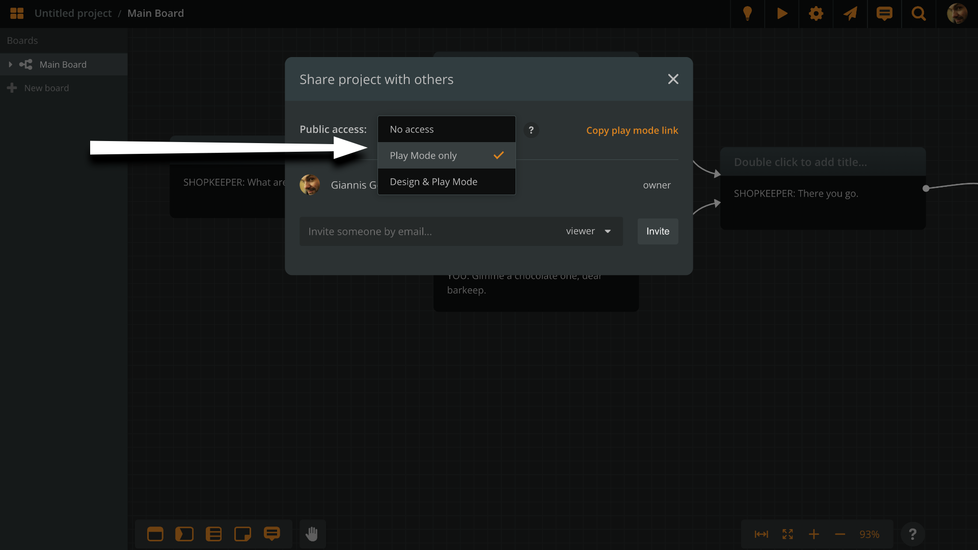 Your Arcweave QuickStart Guide